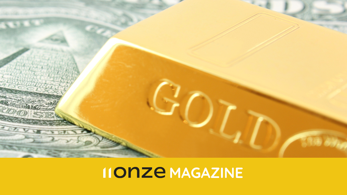 Gold rises as the US Dollar Weakens -11Onze